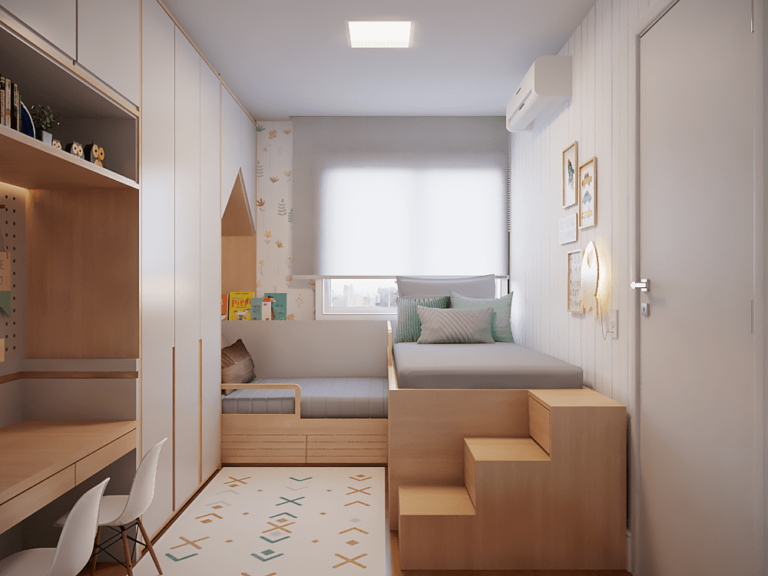 Quarto compartilhado com irmãos: como planejar? - Portal Loft