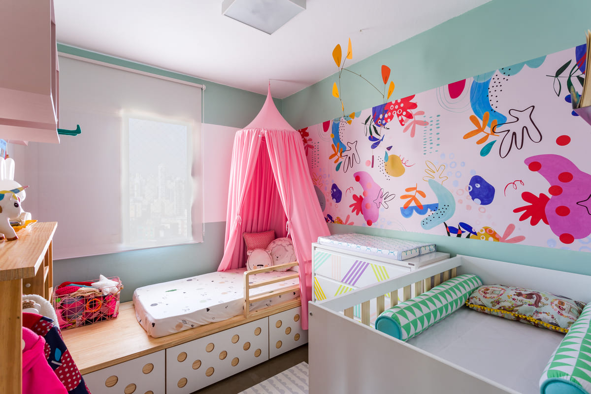 Quarto compartilhado com irmãos: como planejar? - Portal Loft