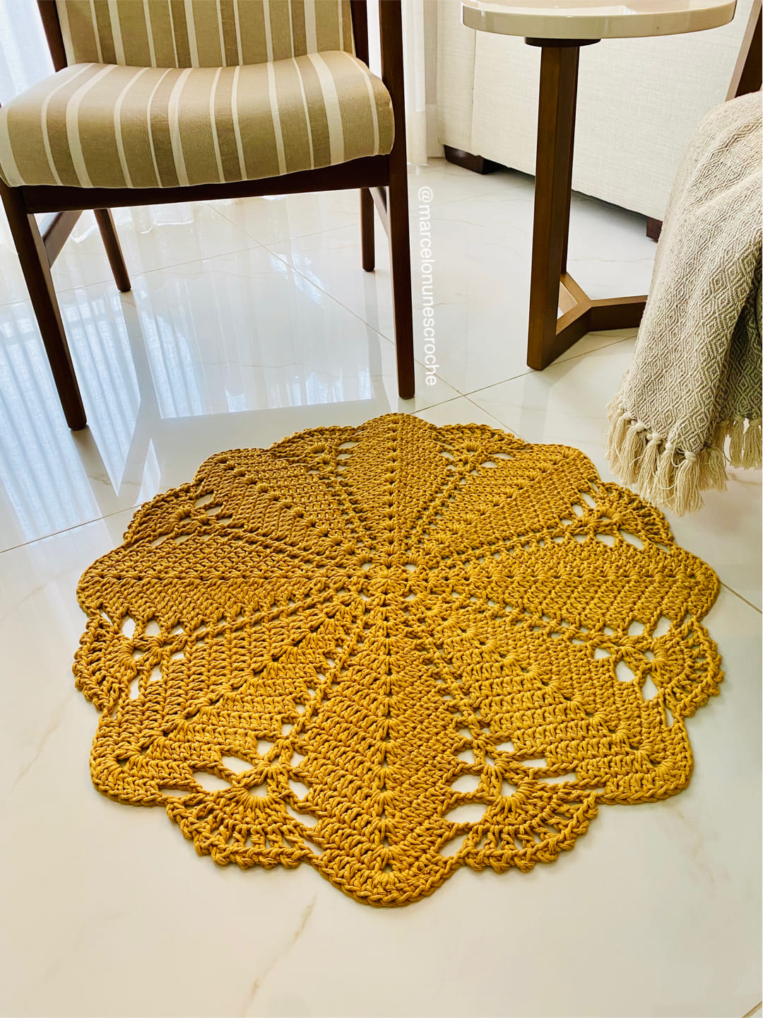 Tapete de crochê: +50 modelos e como usar na decoração - Portal Loft