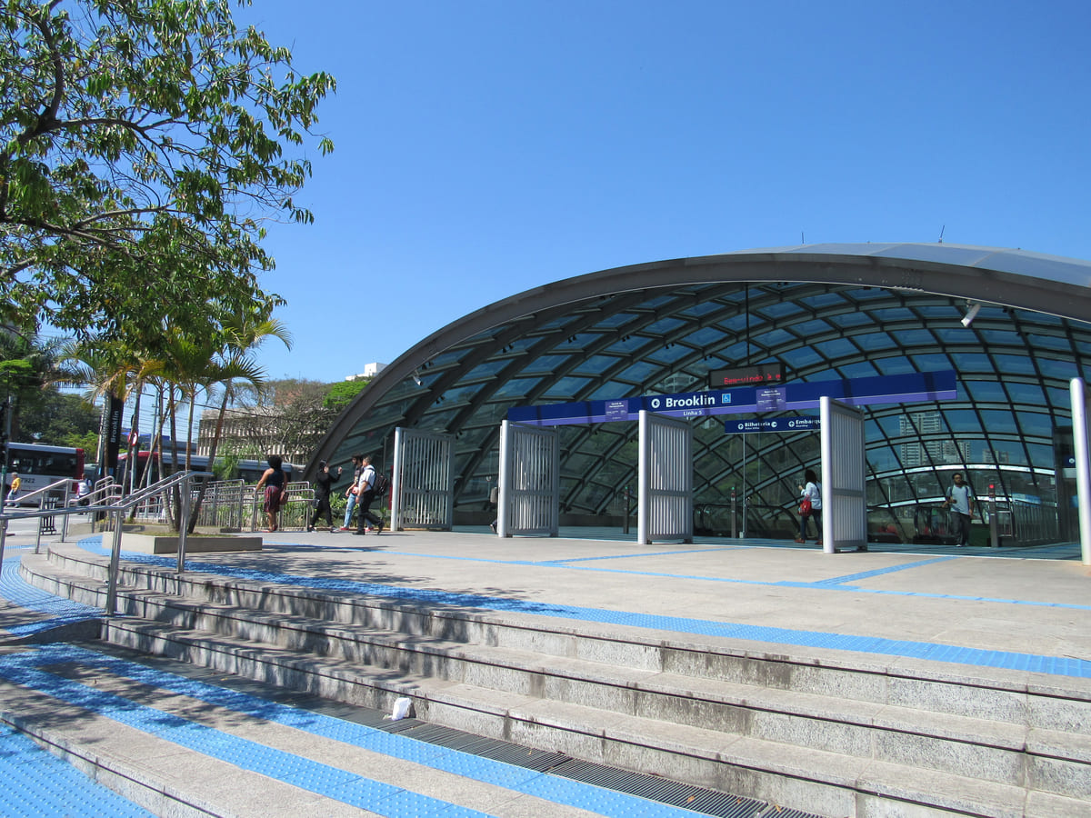 Estação Brooklin: saiba mais sobre a parada do metrô de SP - Portal Loft
